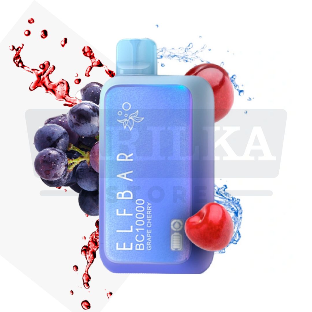 Elf Bar BC 10000 Grape cherry Пальша, Германия, Испания, Европа